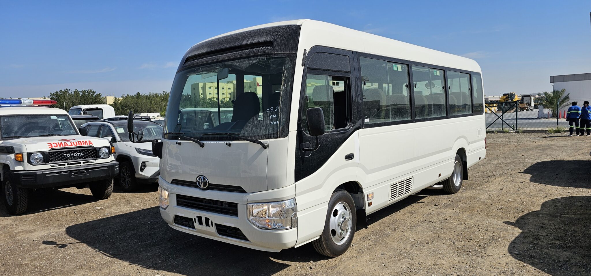 2025 Toyota Coaster Bus Diesel In Dubai For Export - Friends-trd